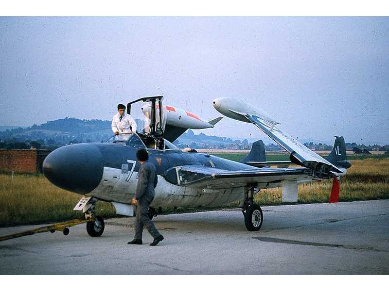 Sea Venom British carrier-borne jet fighter