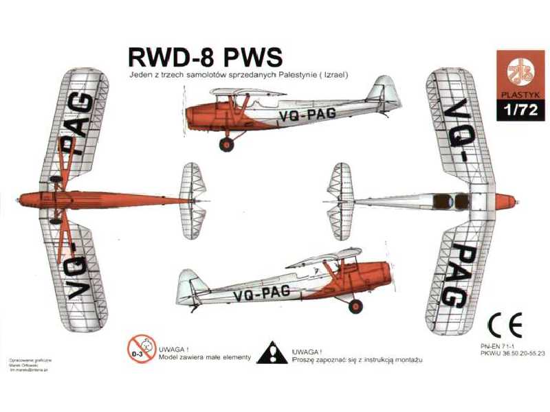 RWD-8 - PWS - Palestinian Civil Aviation