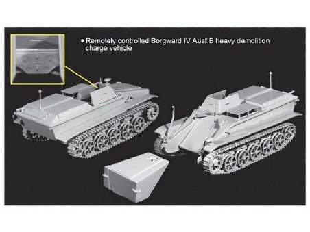 Panzer III Ausf. J Contorl Tank & Borgward IV Ausf. B