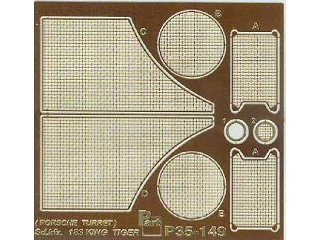Sd.Kfz.183 King Tiger (Porsche turret) - grille Dragon