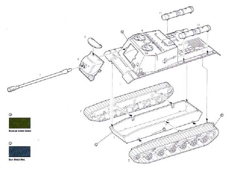 ISU 122 - 2 fast assembly kits